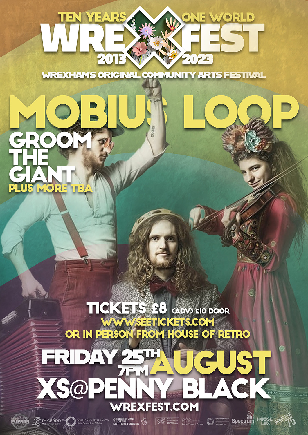 Mobius Loop - Friday 25th August - 7pm - Wrexfest